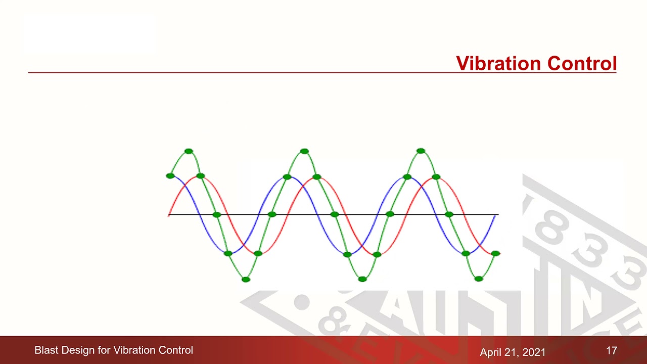 BLAST DESIGN FOR VIBRATION CONTROL PART 2