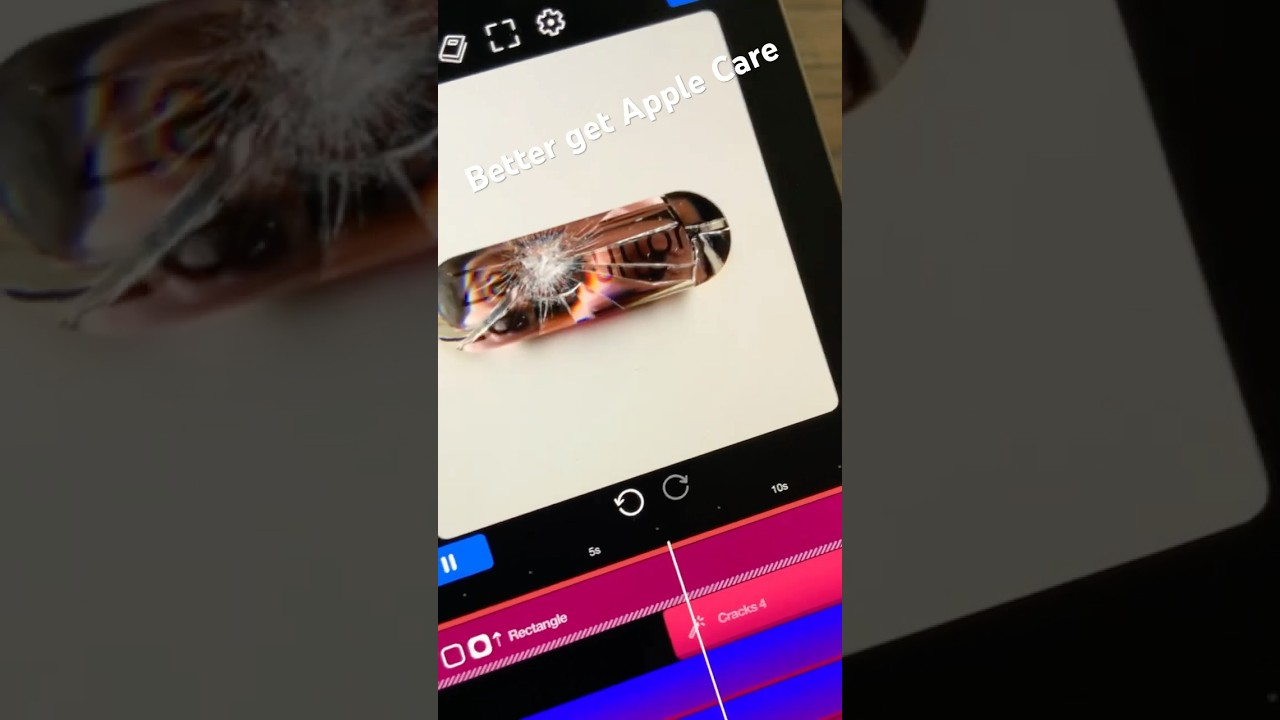 New effect in riveo #graphicdesign #uiux #interactive #iosdev #iphone #ipad #ios26