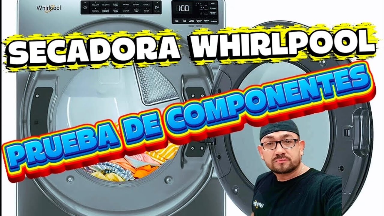 WHIRLPOOL DRYER COMPONENT TEST 7MWGD6605M