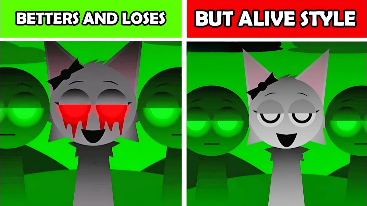 New Mod – Sprunki Betters and Loses But Alive Style