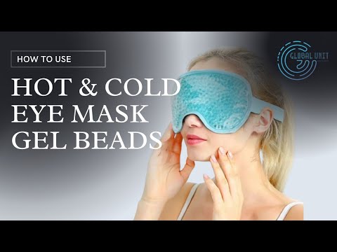 How to Use Hot & Cold Eye Mask Gel Beads / Masker Mata Kompres Panas & Dingin