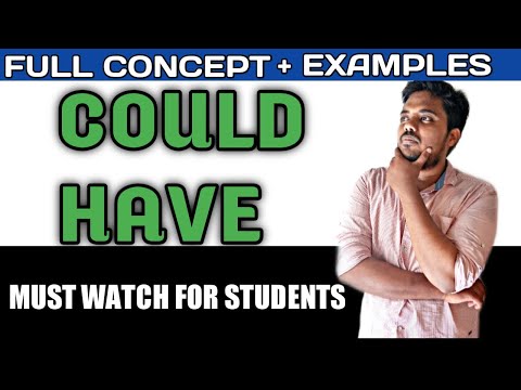 USE OF COULD HAVE IN HINDI AND URDU | MODAL VERBS | ENGLISH GRAMMAR | ENGLISH WITH DANIYAL SHAFIQUE