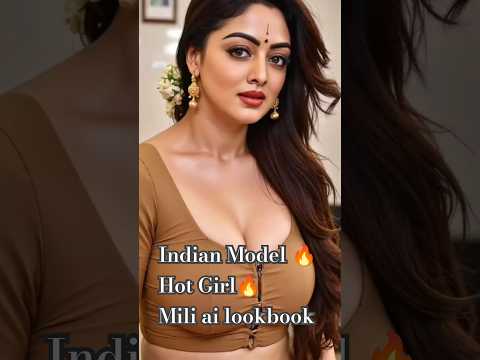 [4k] Real Indian Ai Art Lookbook | Ai Girl Beauty | sweet home | Ai Indian Fashion #ai #shorts