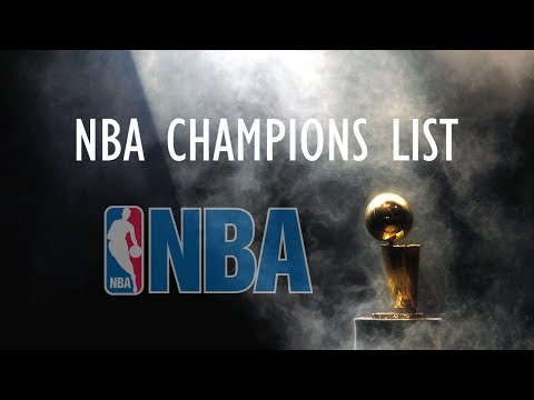 All NBA Champions List (1947-2017)