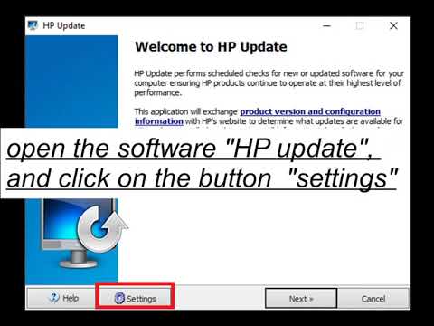 disable HP printer update on Windows