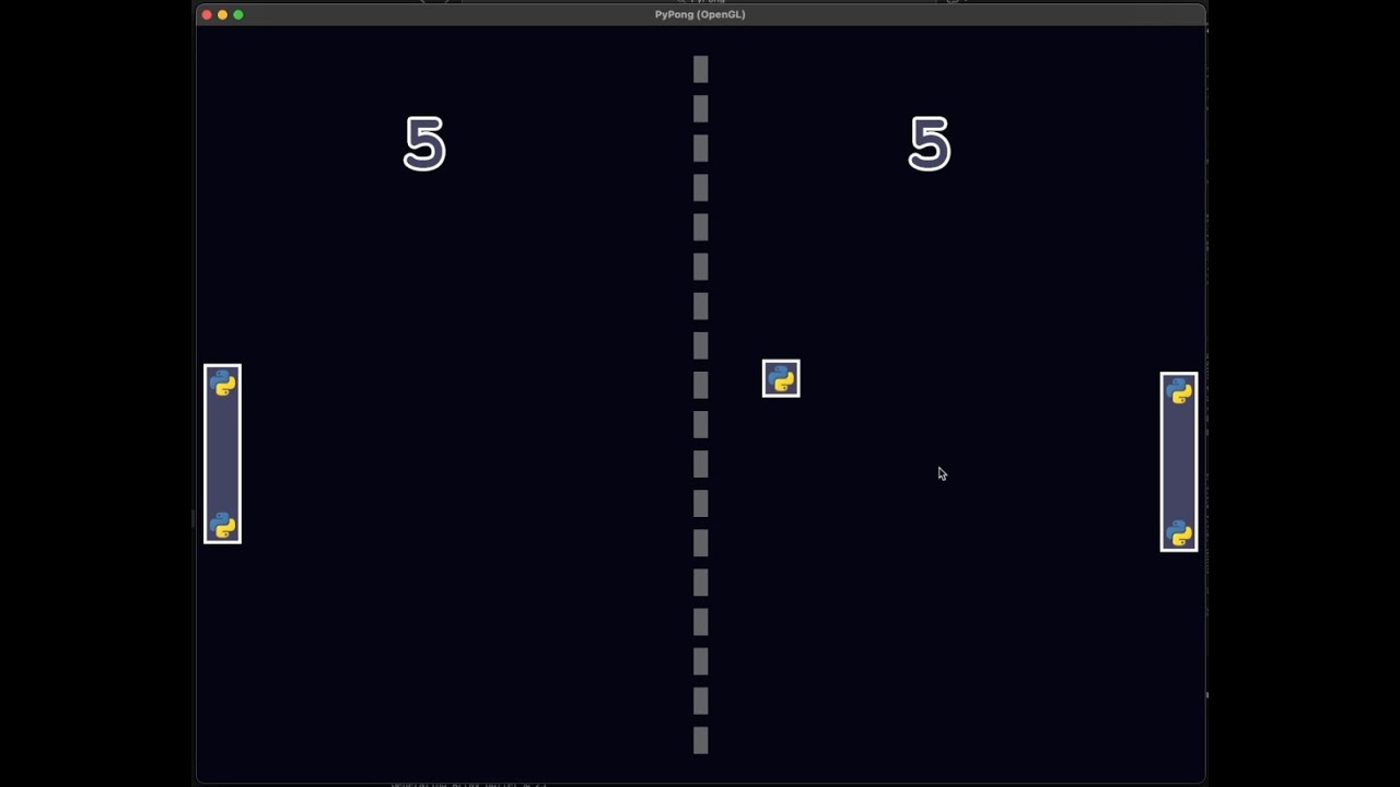 PyPong - OpenGL Python Pong Game - Source Code - Free Code Examples