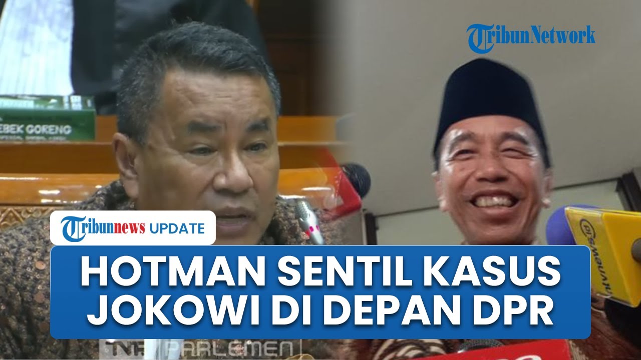 Hotman Paris Sentil Kasus Jokowi di Depan DPR: Menyedihkan! Pengacara Cuma Jadi Penonton di ...