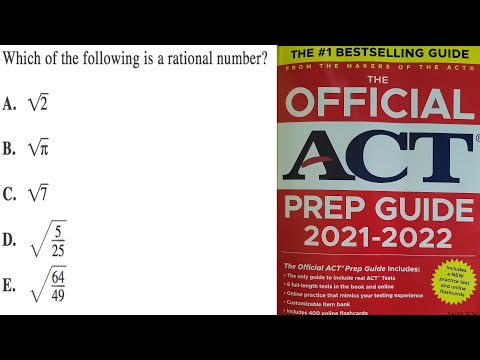 ACT Prep Guide 2021 2022 Math Part 2