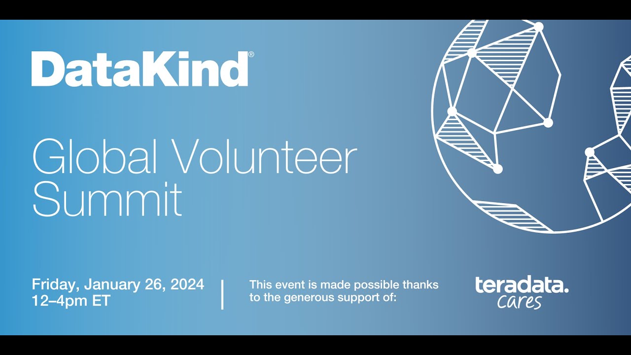 2024 DataKind Global Volunteer Summit: Volunteer Showcase