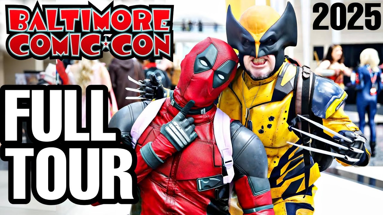 Inside Baltimore Comic-Con 2025: Ultimate Convention Floor Tour – Vendors, Artists & More!