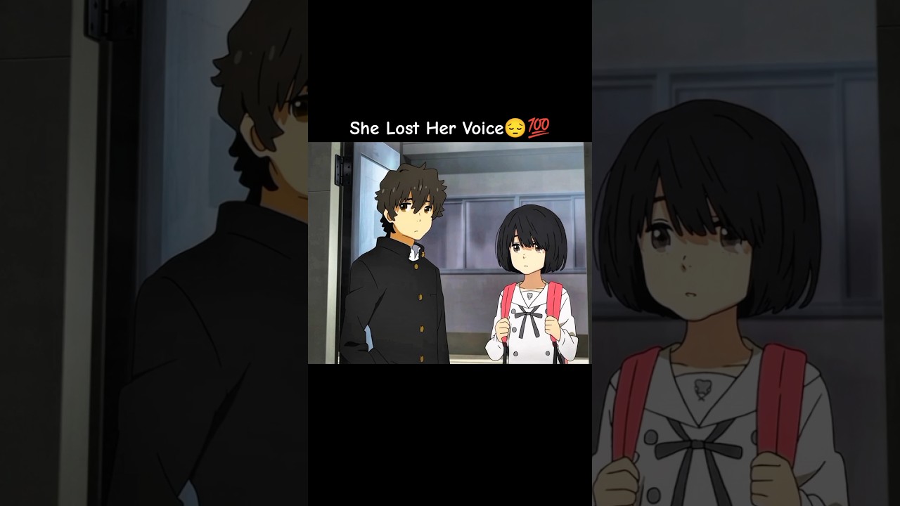 What if your words could destroy everything…would you stay silent?🔥💯#anthemoftheheart#animeemotional