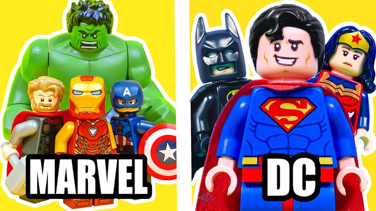 I Simulated Superheros in LEGO...