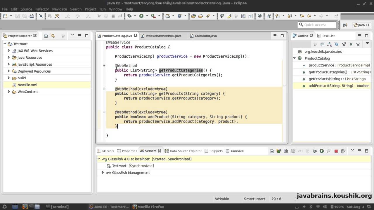 SOAP Web Services 10 - Understanding the WSDL