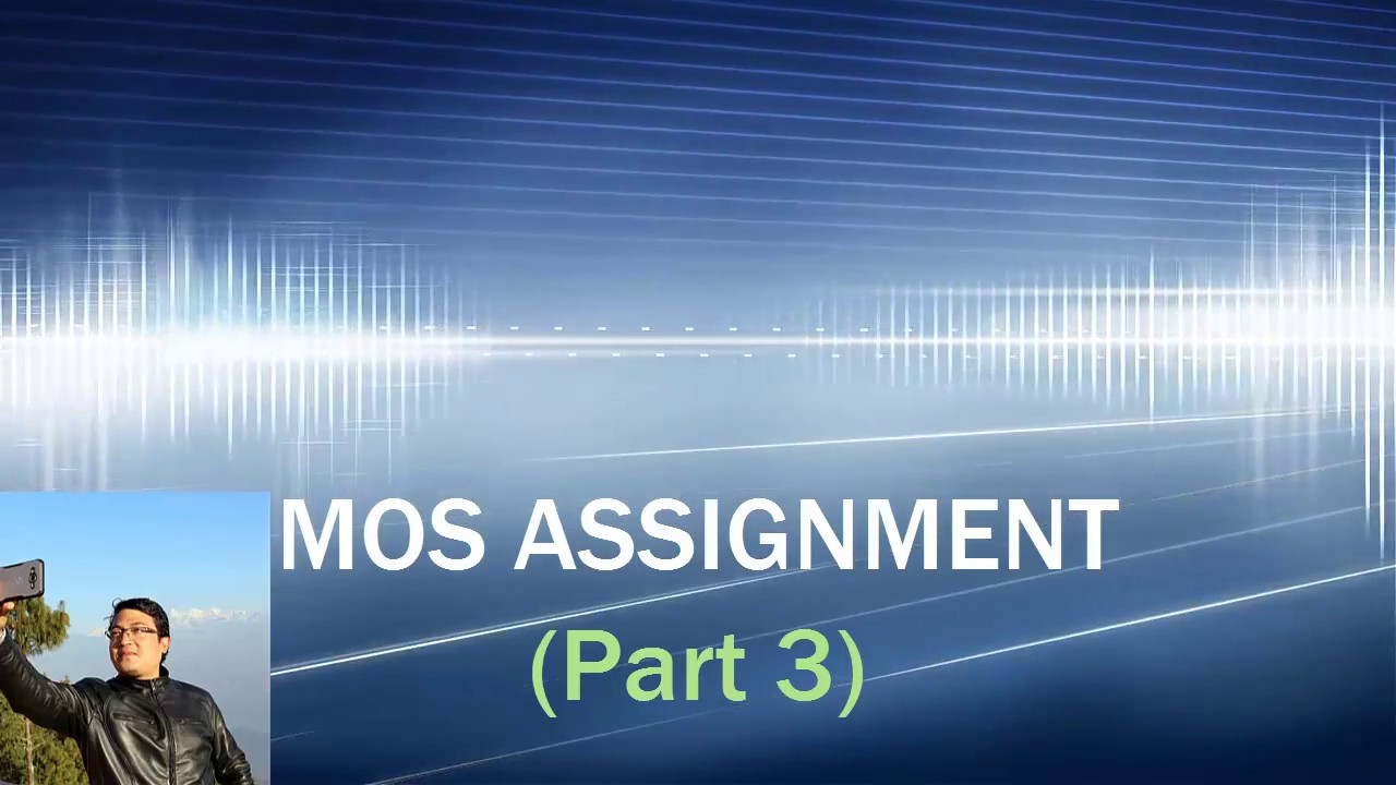 MOS Assignment 5 Part 3 (Bullet & Numbering)
