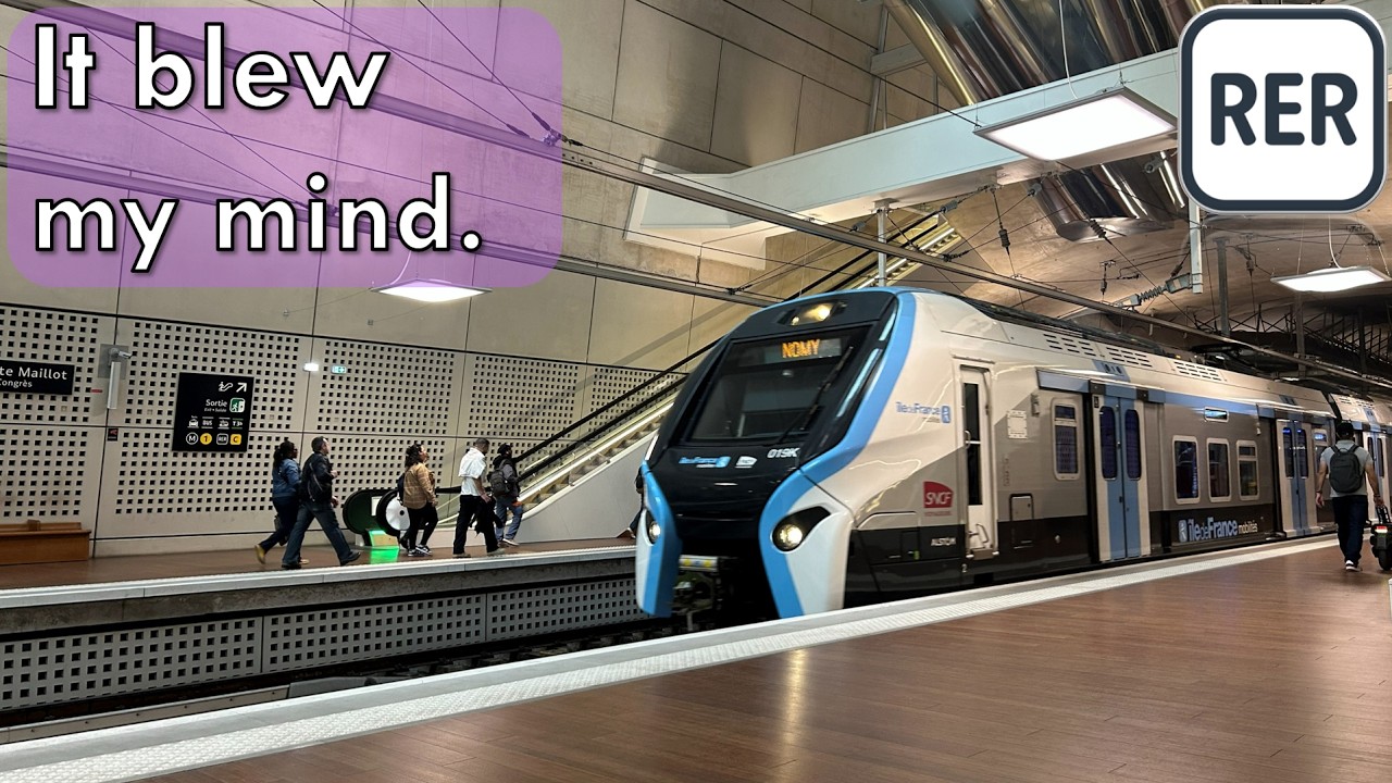I Finally Rode the Paris RER!
