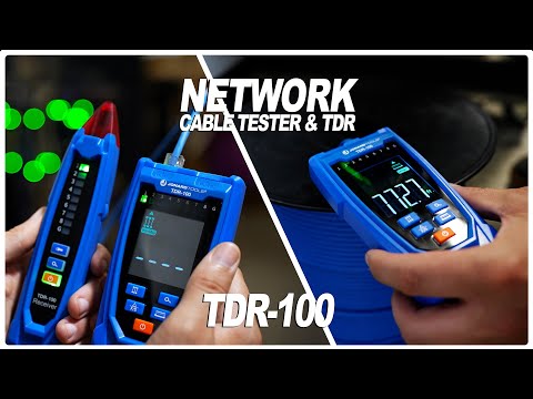 Jonard Tools Network Cable Tester and TDR (TDR-100) Product Video