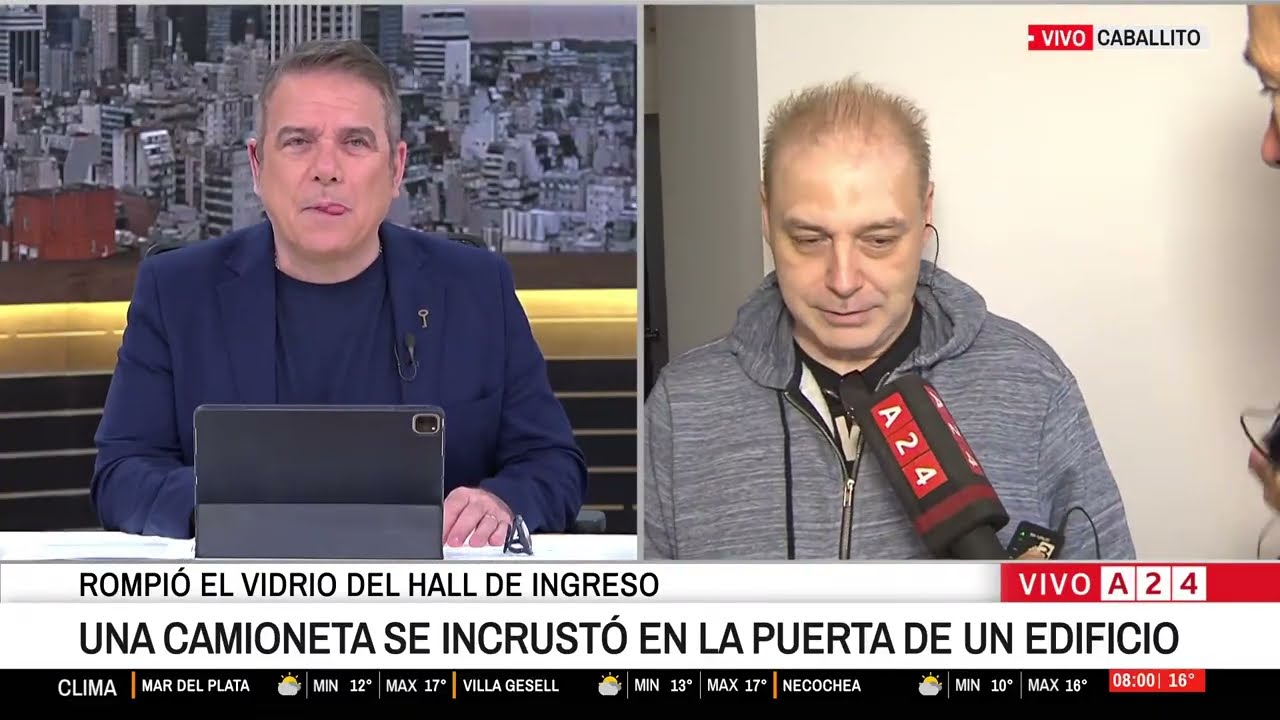 🔴 A TRUCK CRASHED INTO THE DOOR OF A BUILDING