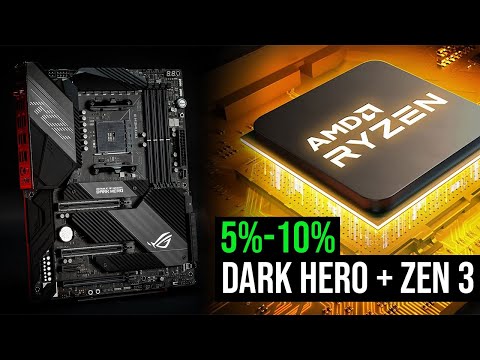 Ryzen Zen 3 Overclock on ROG DARK HERO | Hidden Feature! | Dynamic OC Switching | 5900X Overclock |
