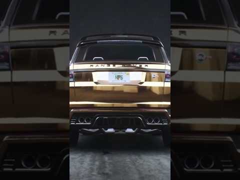 Is Chrome Gold Cool? #bmwm3gtr #rangerover #nfsunbound #needforspeed
