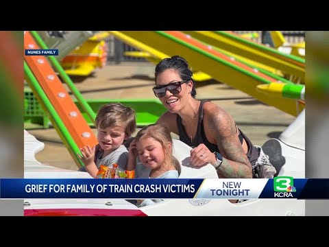 Husband, father describes loss of wife and severe injury of son in Lincoln train crash