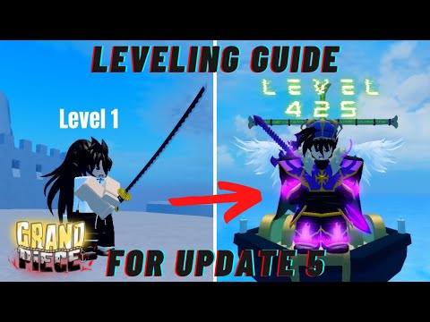 [GPO] Leveling Guide 0-425 For Newbies (For Update 4.9/5)