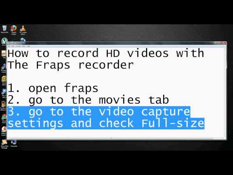 Steam Community :: Video :: How to Record HD videos with Fraps