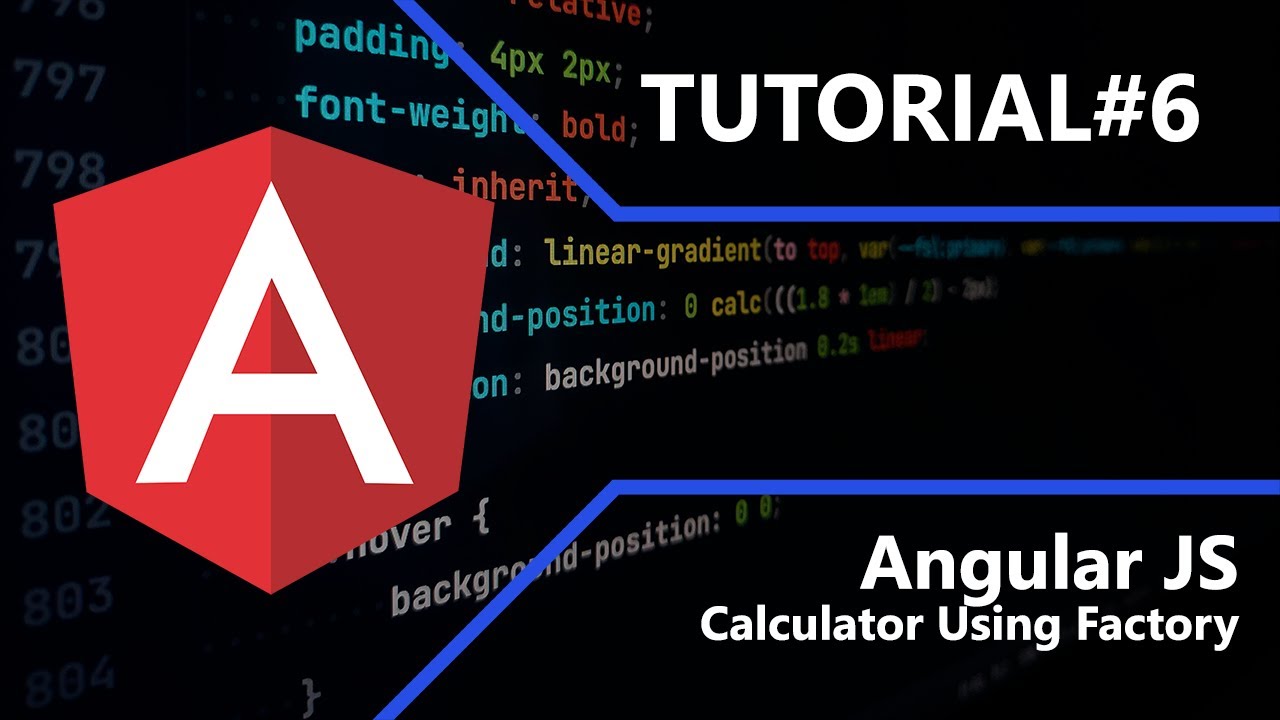 Angular JS | Calculator Using Factory | Tutorial #6