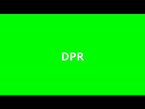 what is the meaning of DPR
