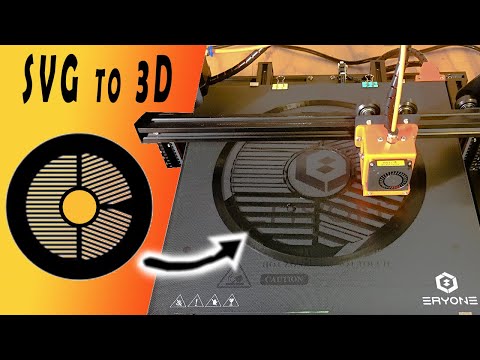How to convert a Bahtinov Focusing Mask SVG to STL in Fusion 360 then GCODE in CURA for 3D Printing