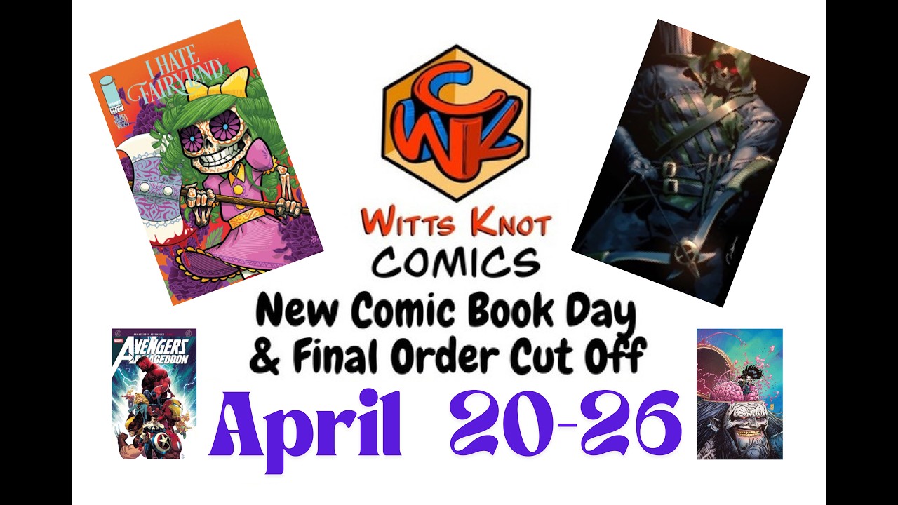 New Comics & Pre-Orders 4-26-26