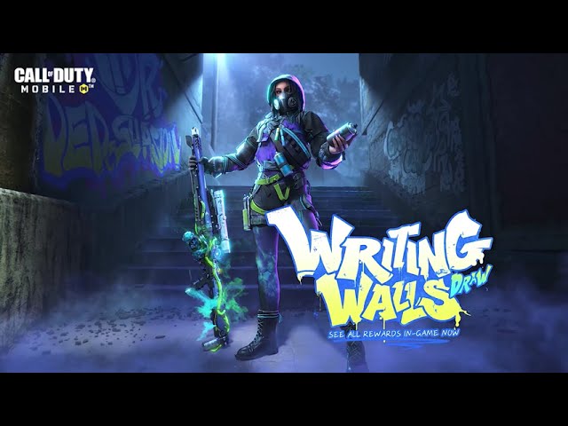 Call of Duty Mobile Writing Walls Draw: Legendary HDR, Klepto operator ...