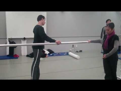Diablo Ballet dancers get ready for a performance