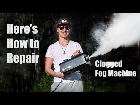 Here's How To Repair Clogged Smoke Machine