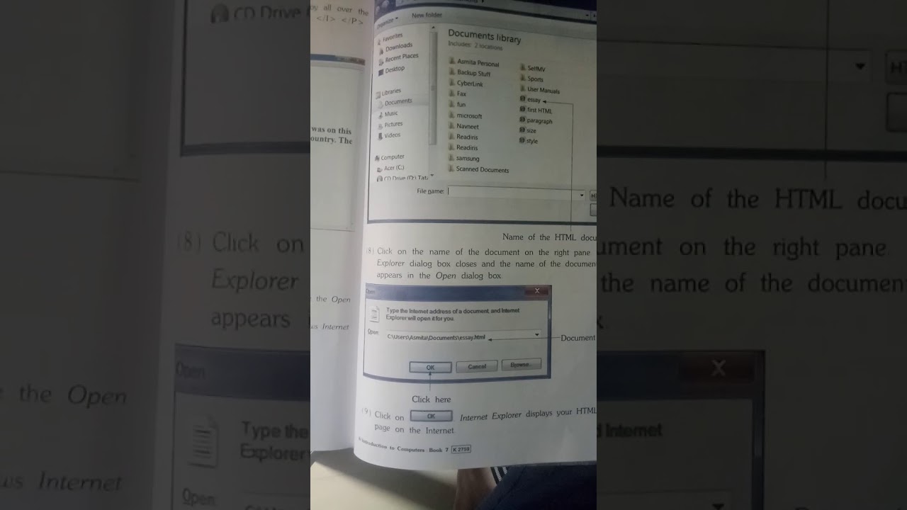 Std:7 Sub:Computer Ch:2 HTML(Part:7) Sem-2