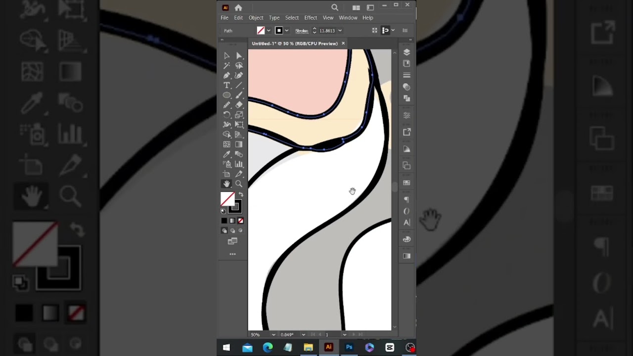 Did you know this trick⁉️ Minimalist Icon in Illustrator 😎