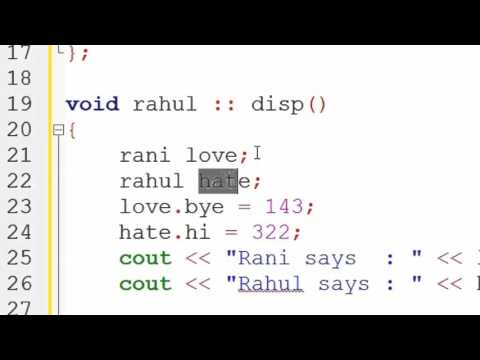 Learn 75 Member function of one class can be friend functions of another class in C Hindi - Mind ...
