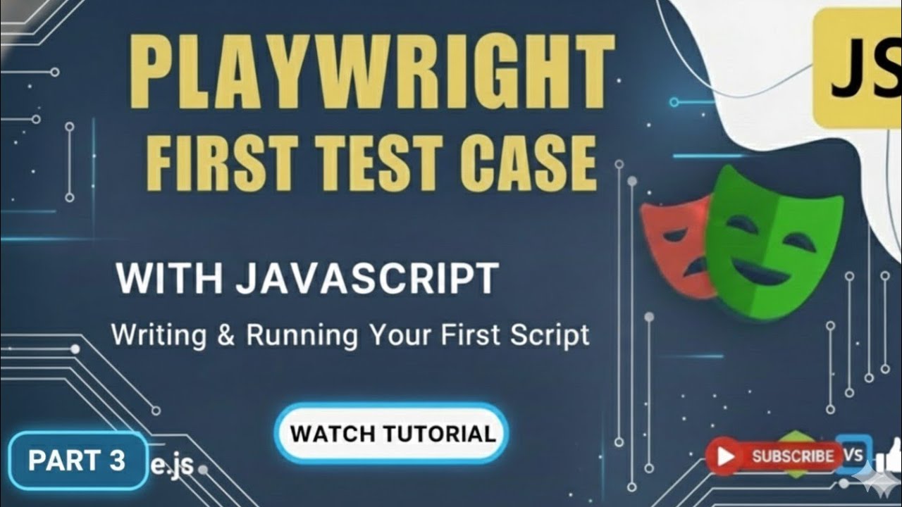First Playwright Test in JavaScript (Beginner Tutorial)