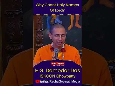 Why Chant Holy Names Of Lord #Shorts