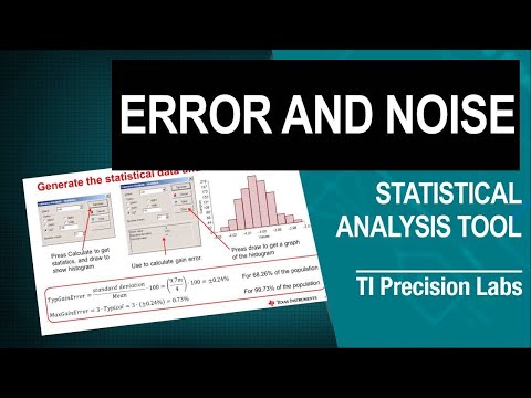Using SPICE Monte Carlo tool for statistical error analysis