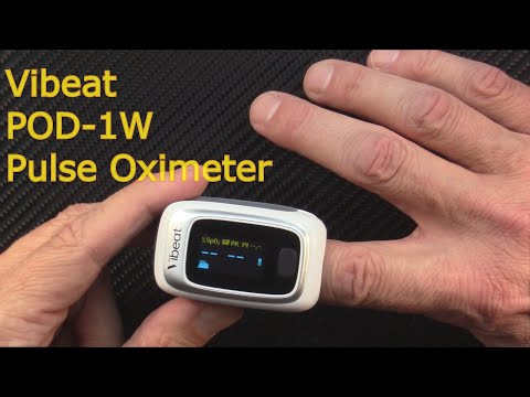 Vibeat Fingertip Pulse Oximeter review | POD-1W / S5W