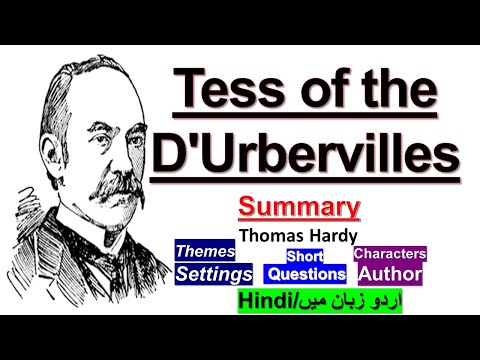 Tess of the d'Urbervilles Summary in Urdu/Hindi l Tess of the d'Urbervilles Analysis/Characters