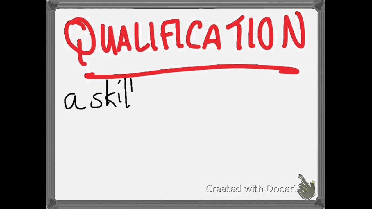 GRADE vs. QUALIFICATION: What's the difference?
