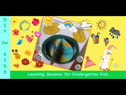 Learning Seasons for Kindergarten Kids, Die vier Jahreszeiten