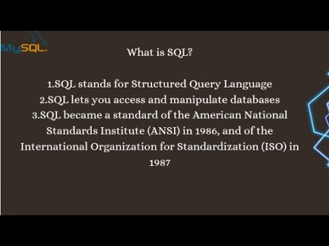 Learn what is sql in 30 seconds #sql #sqlserver #sqlperformance #computer #sqlite