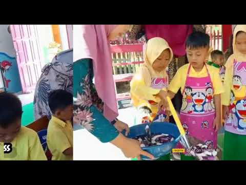 kegiatan pembelajaran di TK SRIKANDI 1 Kec Boliyohuto