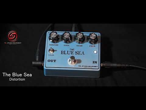 The Blue Sea Boutique Distortion guitar pedal Blues Marshall | Reverb
