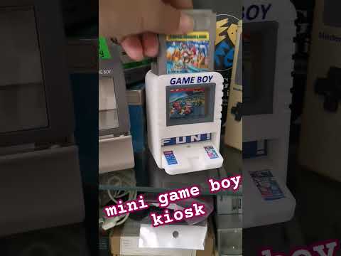 👦 Miniature Game Boy Store Kiosk-Inspired Cartridge Holder・ STL File ...