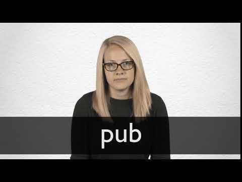 How to pronounce PUB in British English