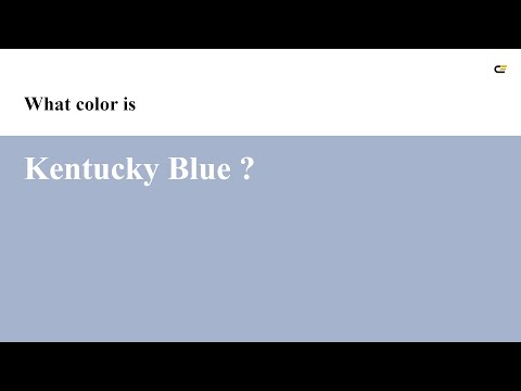 Kentucky Blue color #a5b3cc hex color - Blue color - Warm color a5b3cc