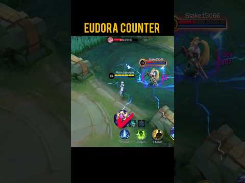 Eudora Counter Item Tutorial by Alpha Gaming #eudora #eudoramlbb #eudorabuild #mlbbshorts #mlbb